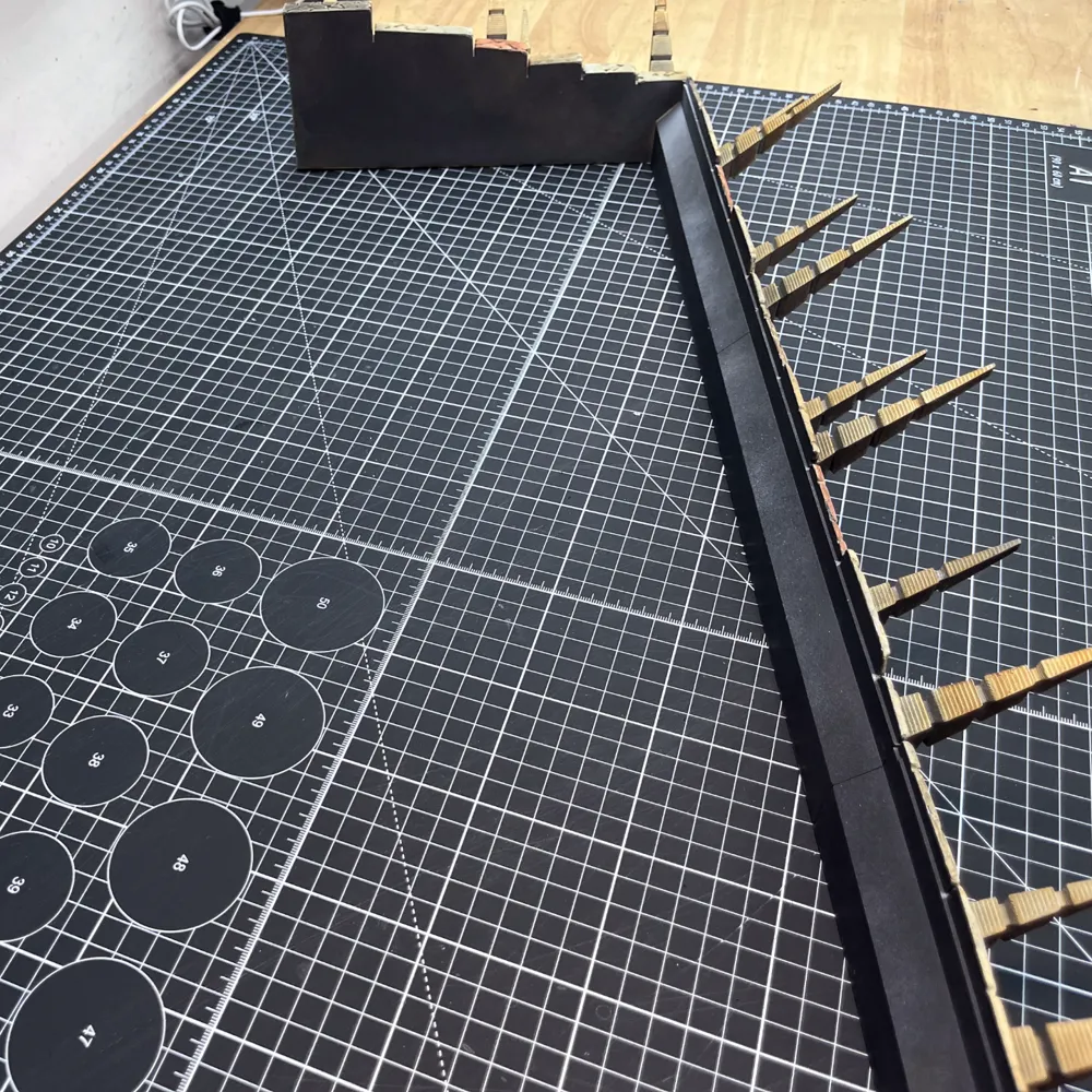 Labyrinth Pinball Topper Goblin City walls by soulrider911 - MakerWorld