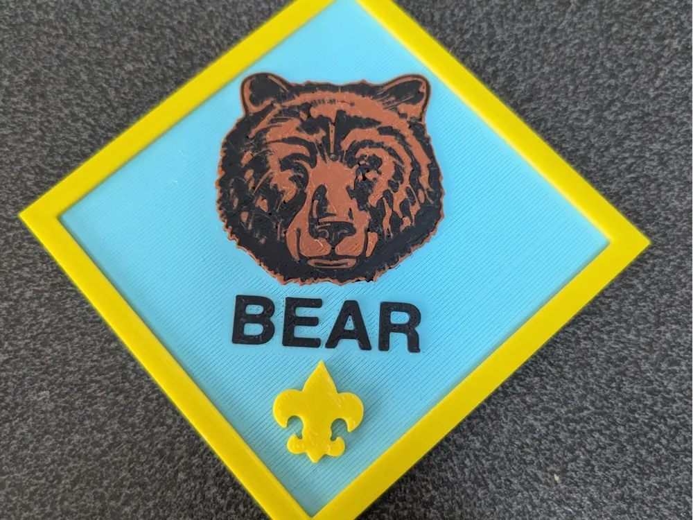 Cub Scout Bear Rank by marcb1387 - MakerWorld