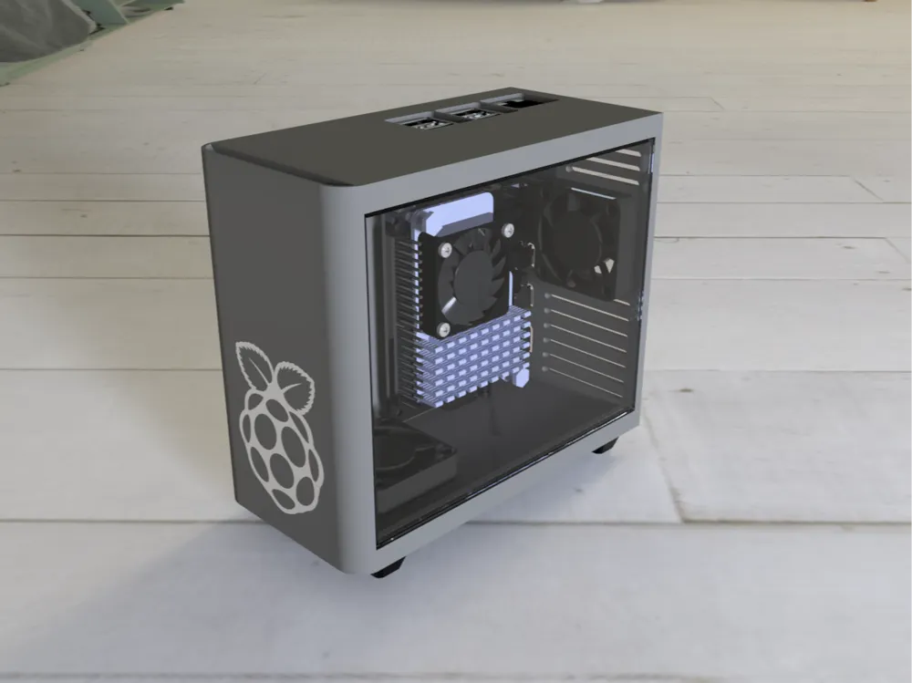 Cooler Master MasterBox NR200P - Pi Case! by SilvestreDesignLab MakerWorld: Download Free 3D Models