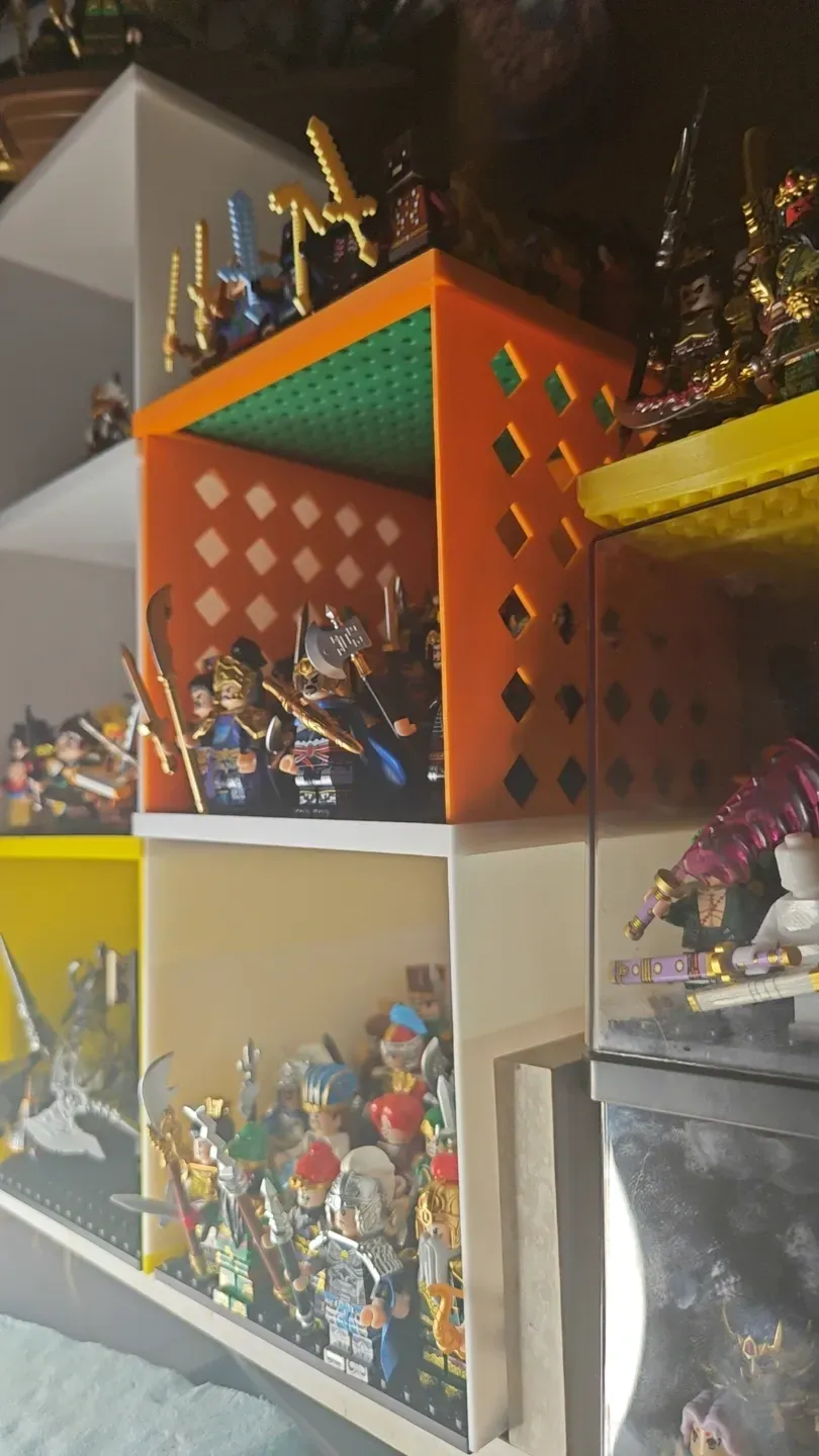 LEGO Minifigure 4-tier Display Stand Stackable by user_2143836056 ...