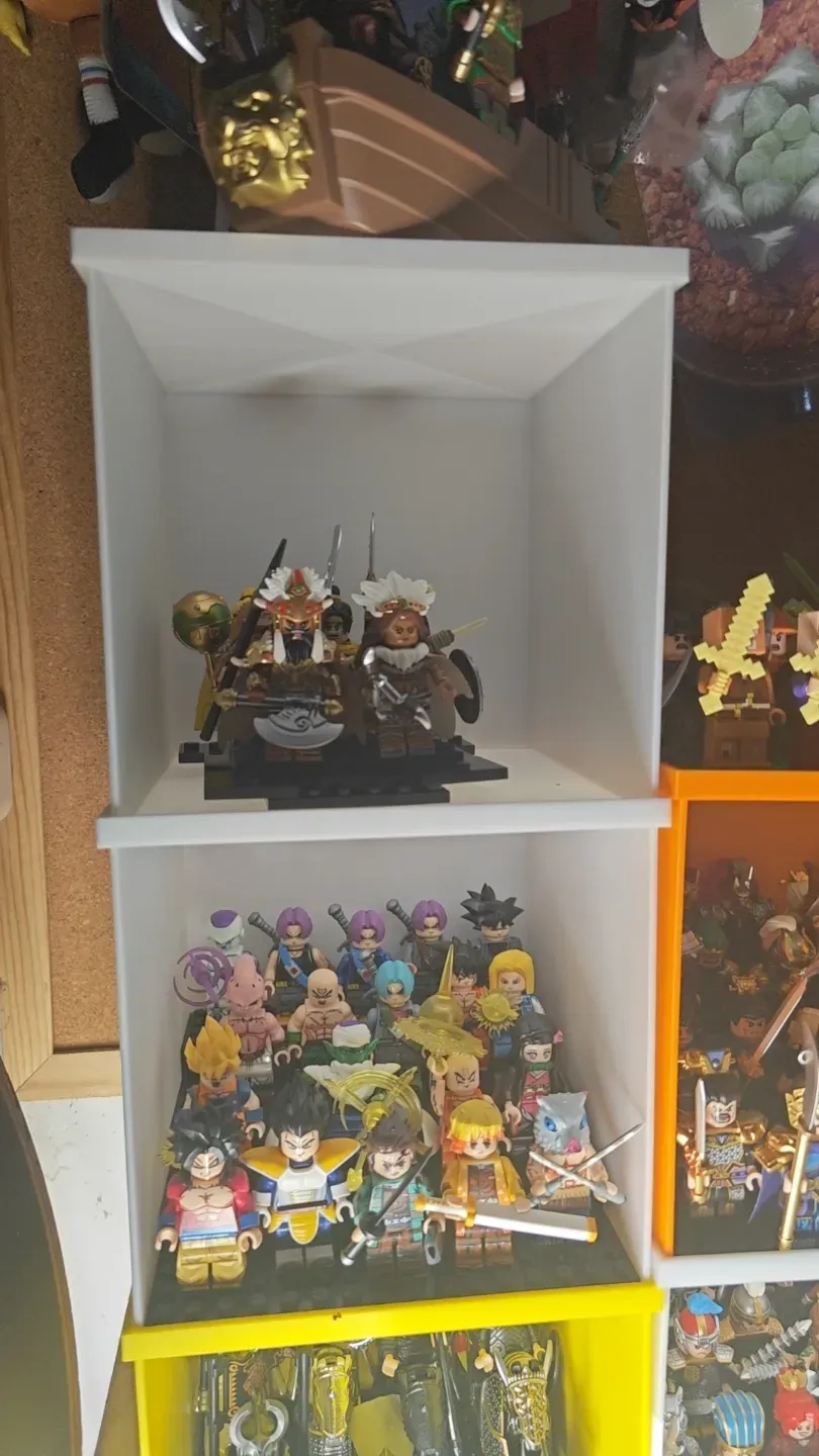 LEGO Minifigure 4-tier Display Stand Stackable by user_2143836056 ...