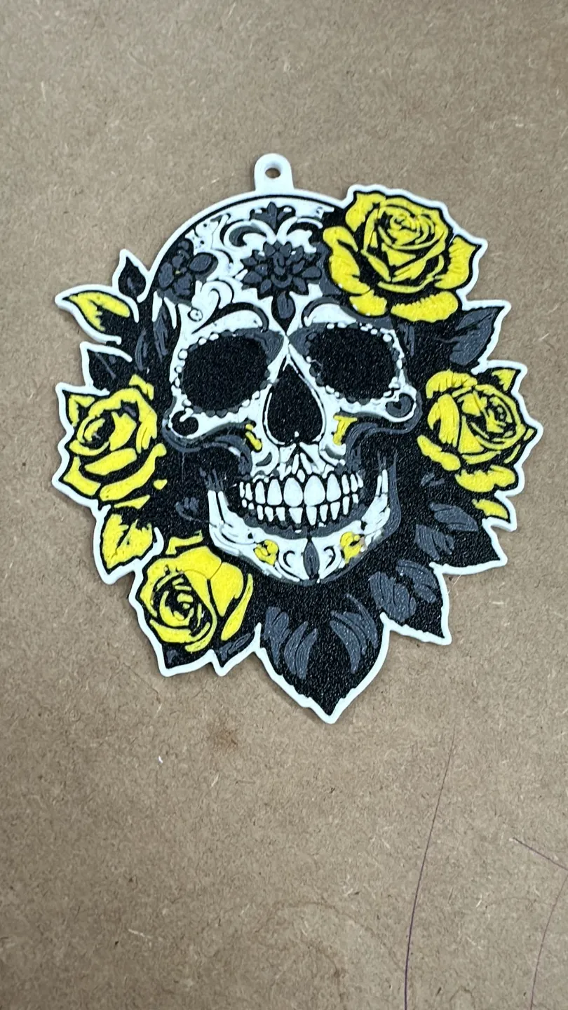 MEXICAN SKULL KEY CHAIN by DD.DESING2K16 - MakerWorld