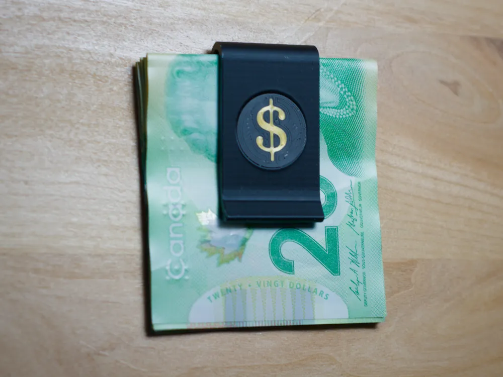 Customizable Money Grip Clip - Free 3D Print Model - MakerWorld