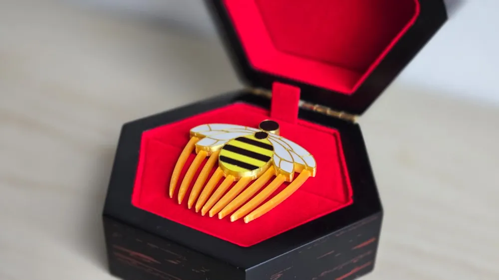 Peineta Miraculous de la Abeja - Modelo de impresión 3D gratuito ...