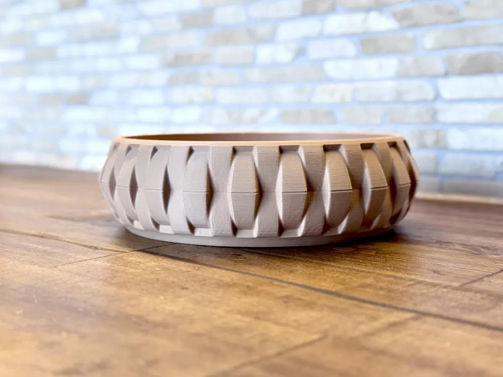 Weave-like Catch All Bowl (Stackable) by nibscat MakerWorld: Download ...