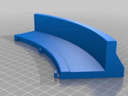 Scalextric R1 45 Outer Barrier by GroovySon - MakerWorld