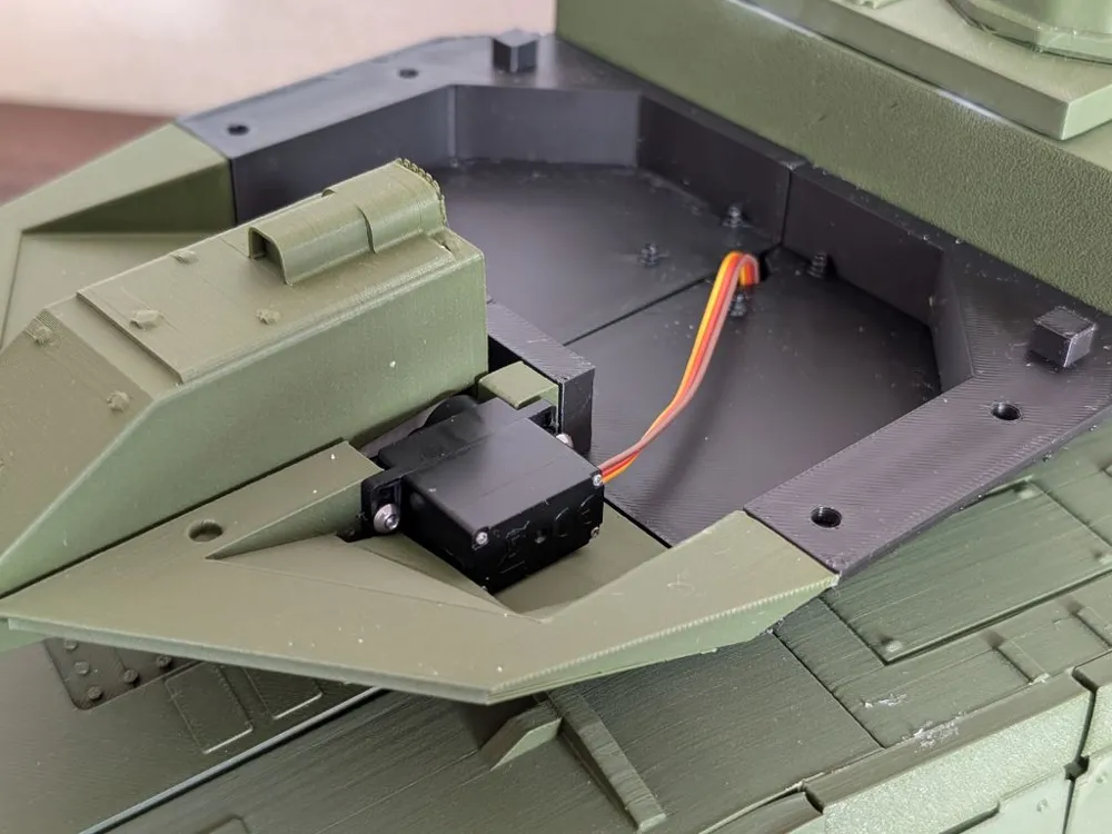 Xl CyberBrick Tanque Leopard A7 por TobiDeve MakerWorld: Descarga ...