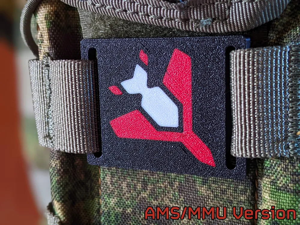 Helldivers Eagle 500Kg bomb MOLLE patch by Ghostcze MakerWorld ...