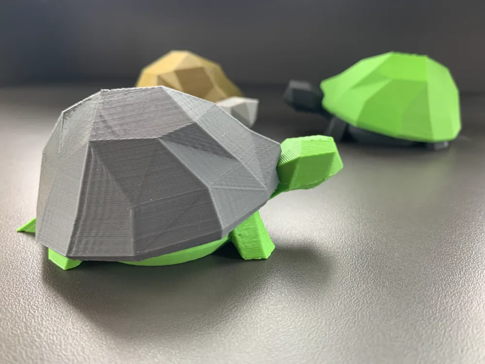Tiny Terrapin Trays (Low Poly Model) by DatumCAD - MakerWorld