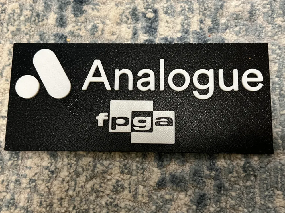 Analogue FPGA logo by Richie Rich Richie Rich - MakerWorld