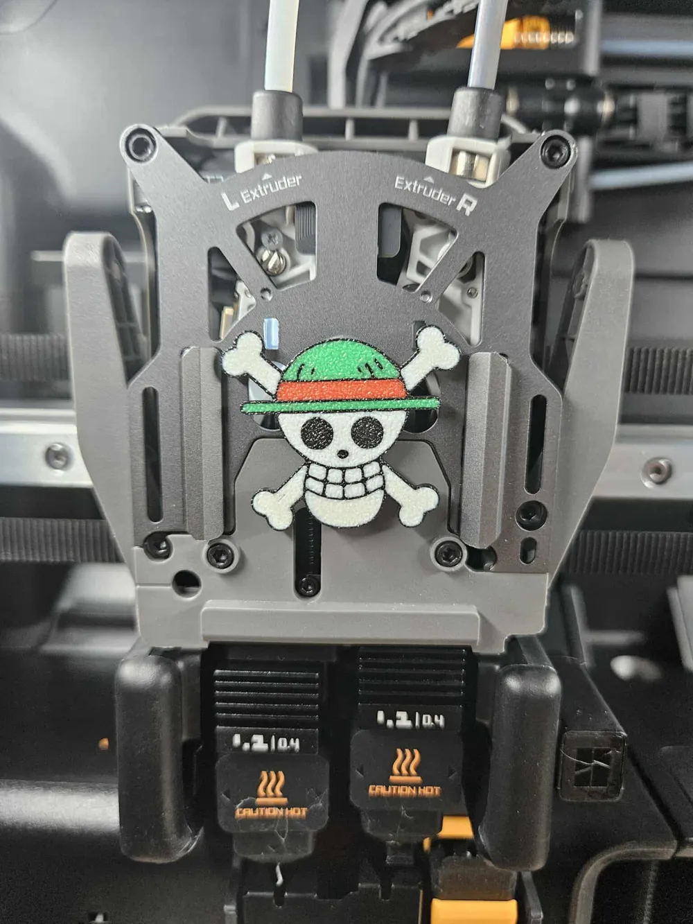 One Piece H2D Extruder Wheel - Free 3D Print Model - MakerWorld