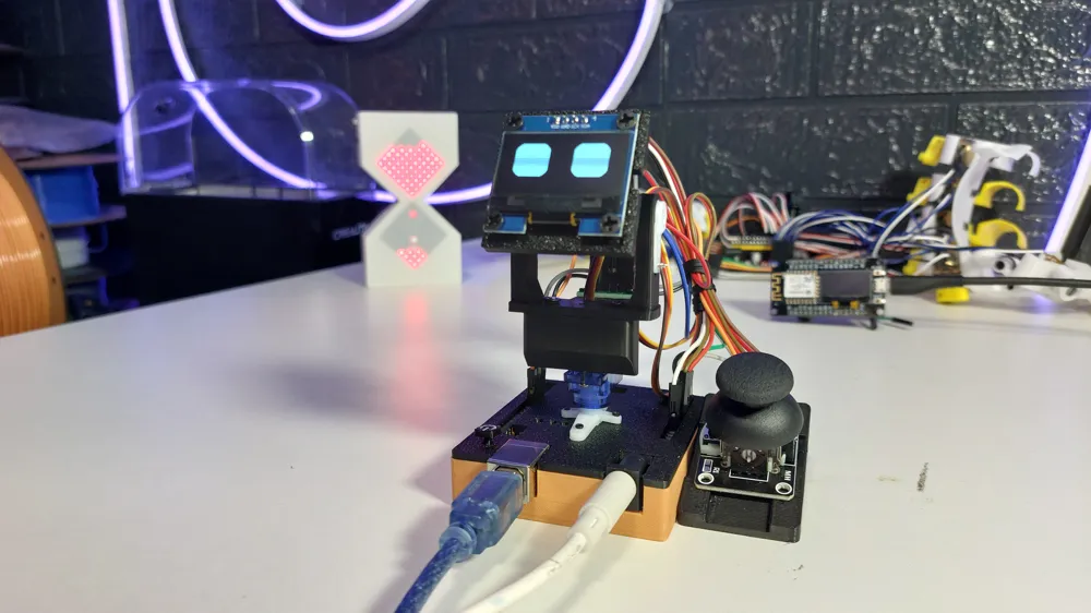 smarter offline robot with OLED face, dance by HD Robotics Electronics ...