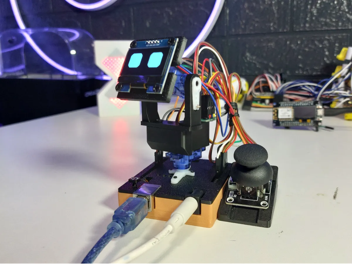 smarter offline robot with OLED face, dance by HD Robotics Electronics ...