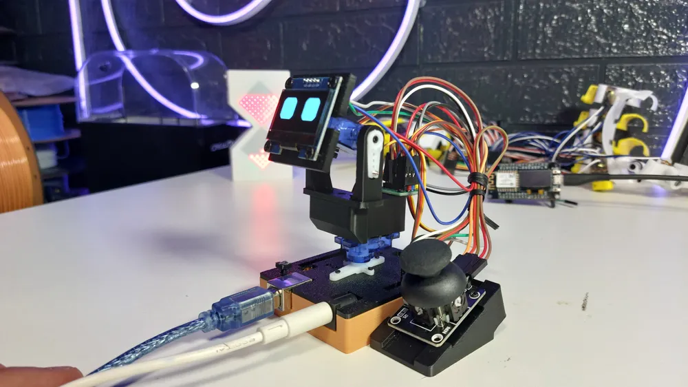 smarter offline robot with OLED face, dance by HD Robotics Electronics ...