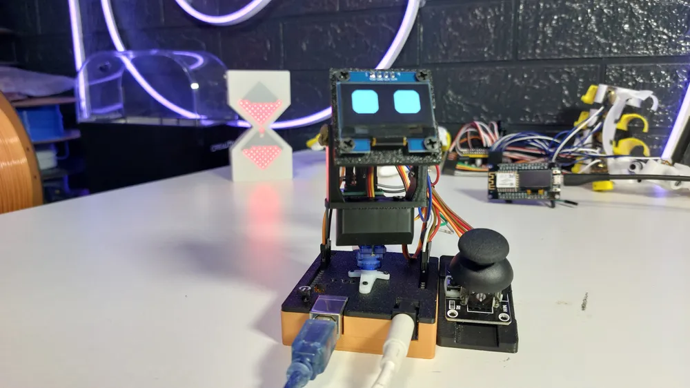 smarter offline robot with OLED face, dance by HD Robotics Electronics ...