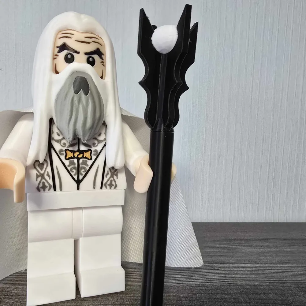 Saruman - LOTR * 500 % ~21cm by HeiHei MakerWorld: Download Free 3D Models