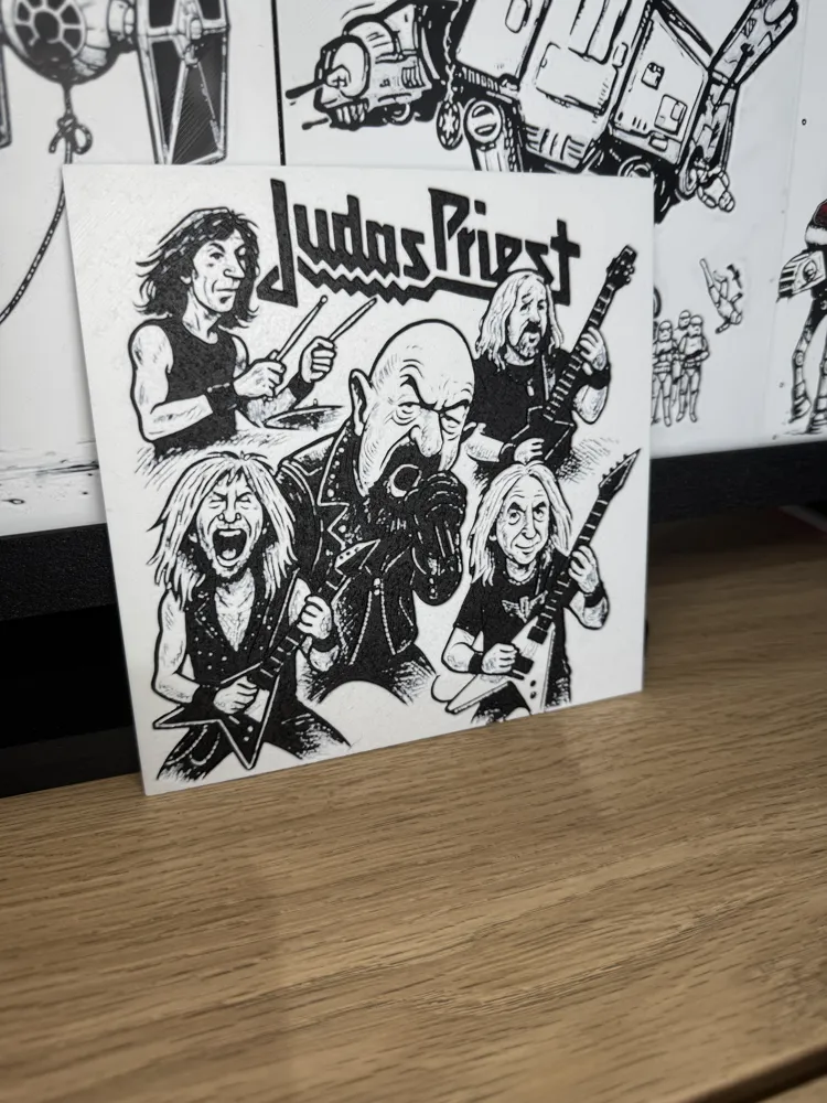 Hue Forge Caricature Judas Priest by Lemmy-Druckt MakerWorld: Download ...