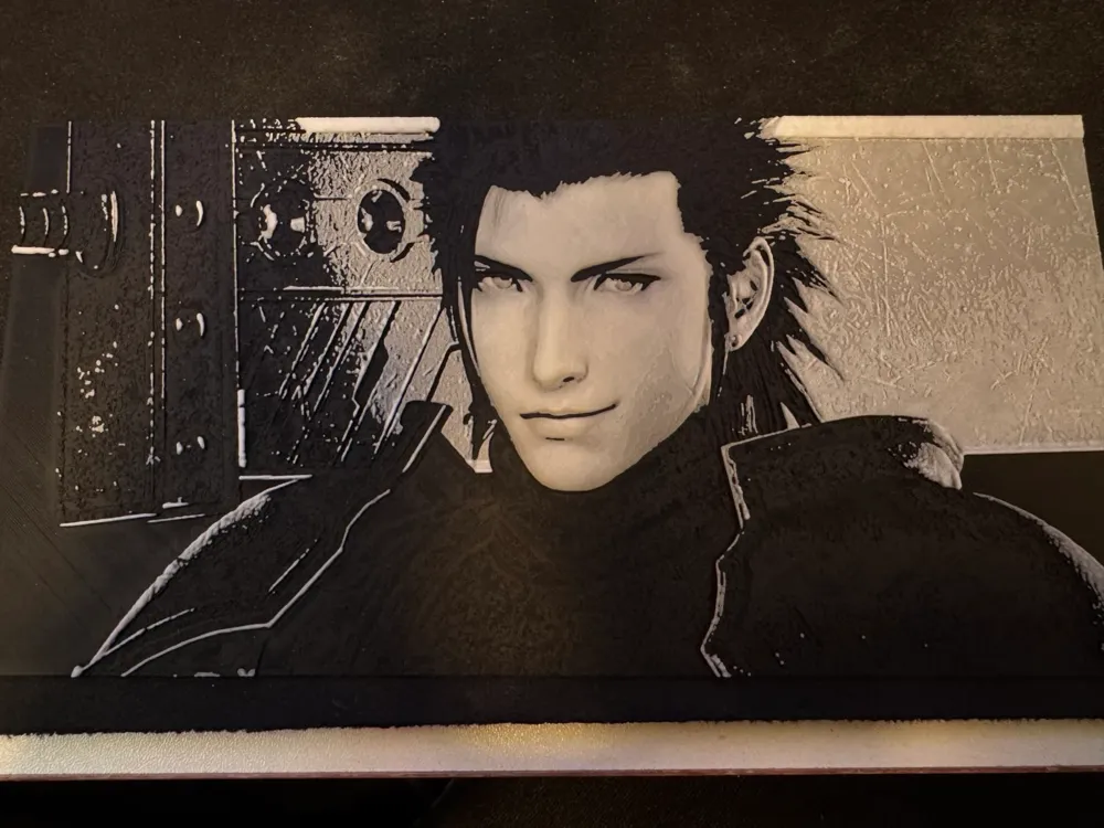 Zack FFVII Remake Hueforge by zephuros - MakerWorld