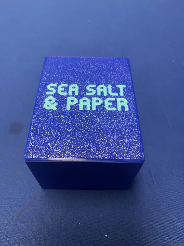 Sea Salt and Paper Card Holder by alstewart04 MakerWorld: Download Free ...