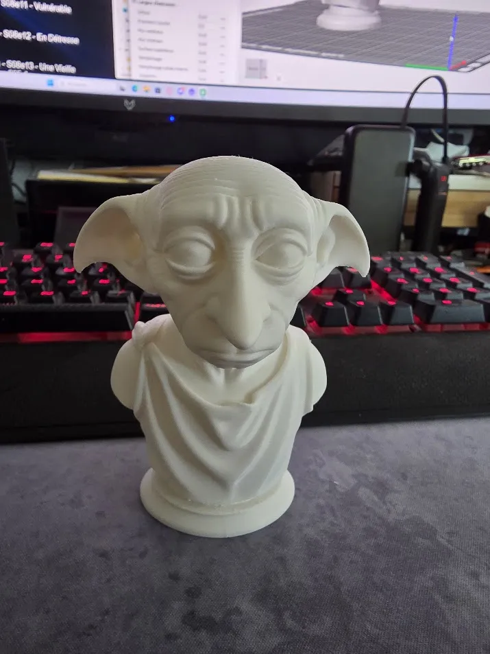 Dobby Bust by lemeneur MakerWorld: Download Free 3D Models