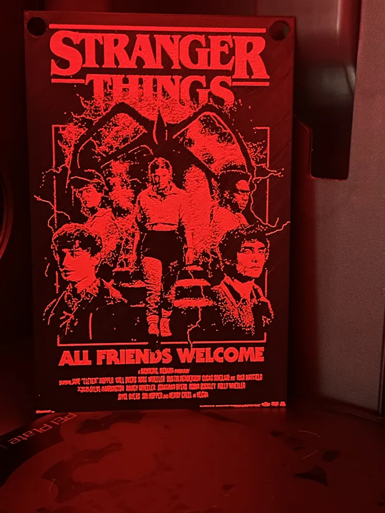Stranger Things Poster Using Chroma Canvas by RoastYamz MakerWorld ...