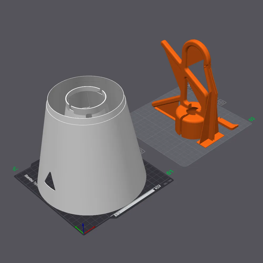 Lámpara de taller versátil - Modelo de impresión 3D gratuito - MakerWorld