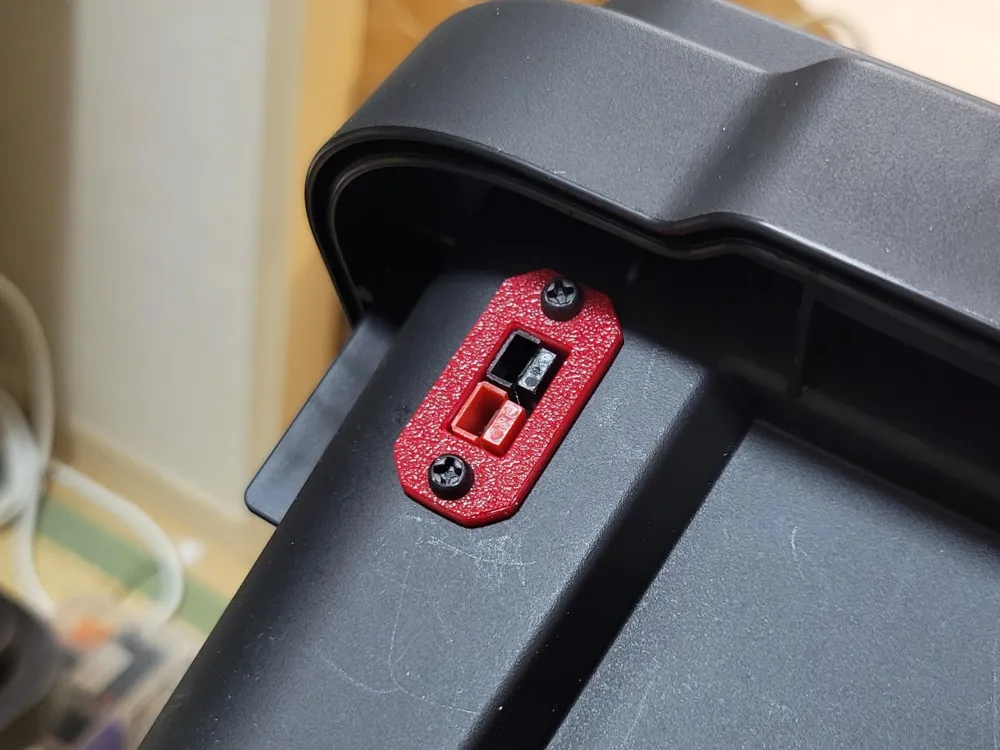 Anderson Powerpole small panel mount by Green Haniwa - MakerWorld