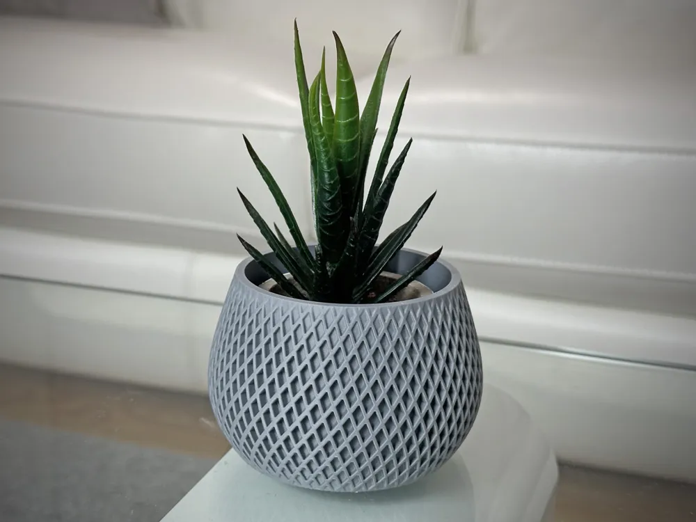 Dual Spiral Plant Pot by Maxx Design - MakerWorld
