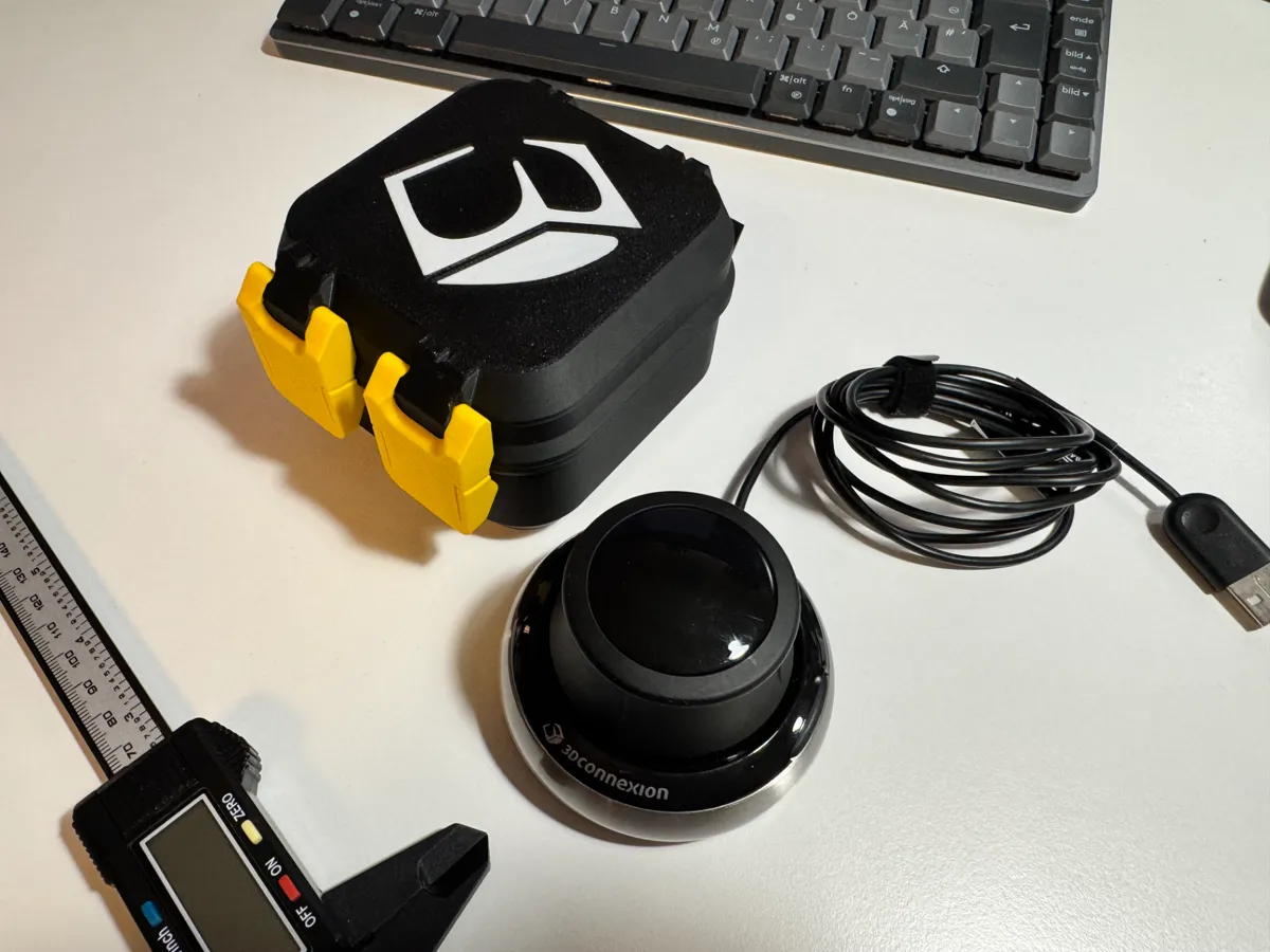 CAD Mouse Case Spacemouse 3D CONNEXION - Free 3D Print Model - MakerWorld