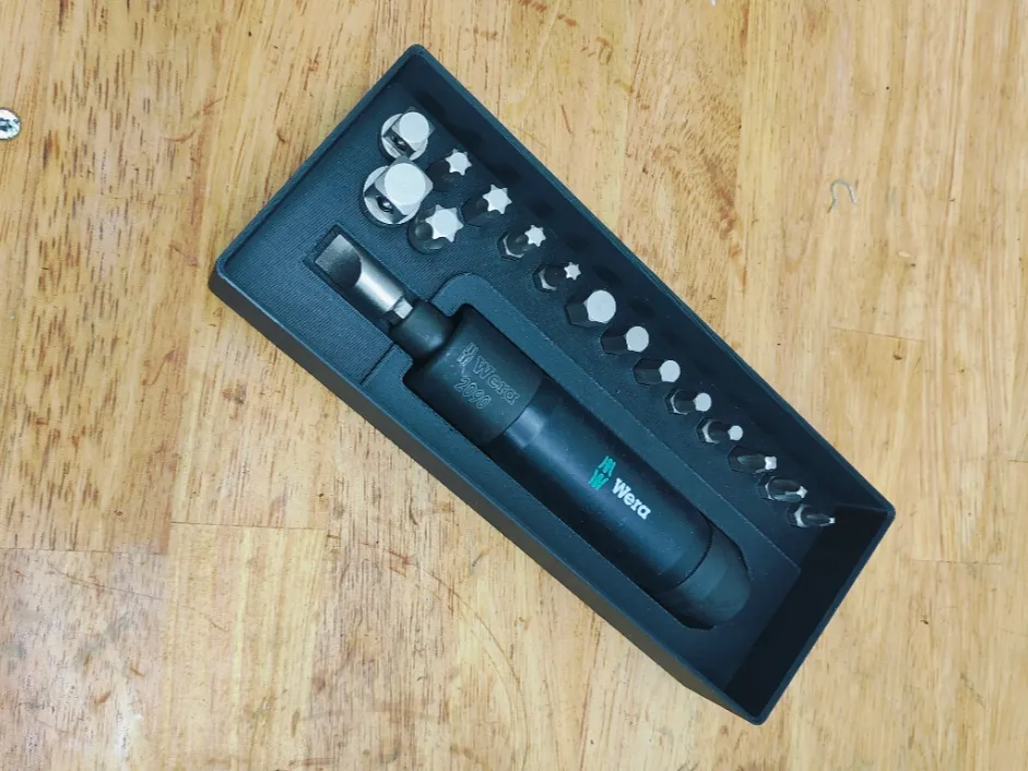 Gridfinity Wera impact screwdriver holder by Llama16 - MakerWorld