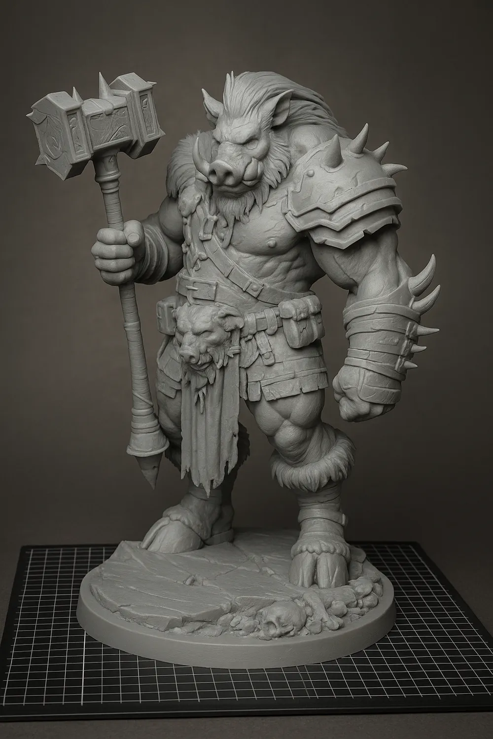 Boar King - Free 3D Print Model - MakerWorld