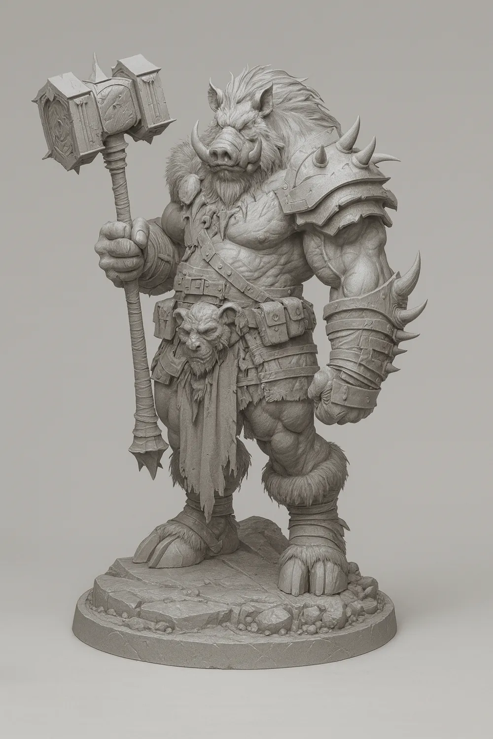 Boar King - Free 3D Print Model - MakerWorld