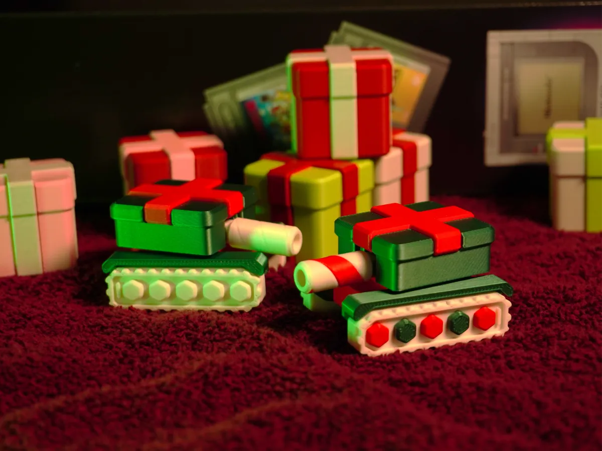 Gift Defender Tank by Kit Crafters MakerWorld: Download Free 3D Models