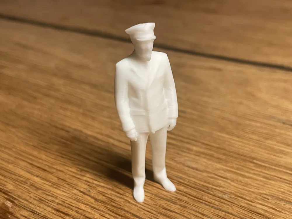 Little Captain - Free 3D Print Model - MakerWorld