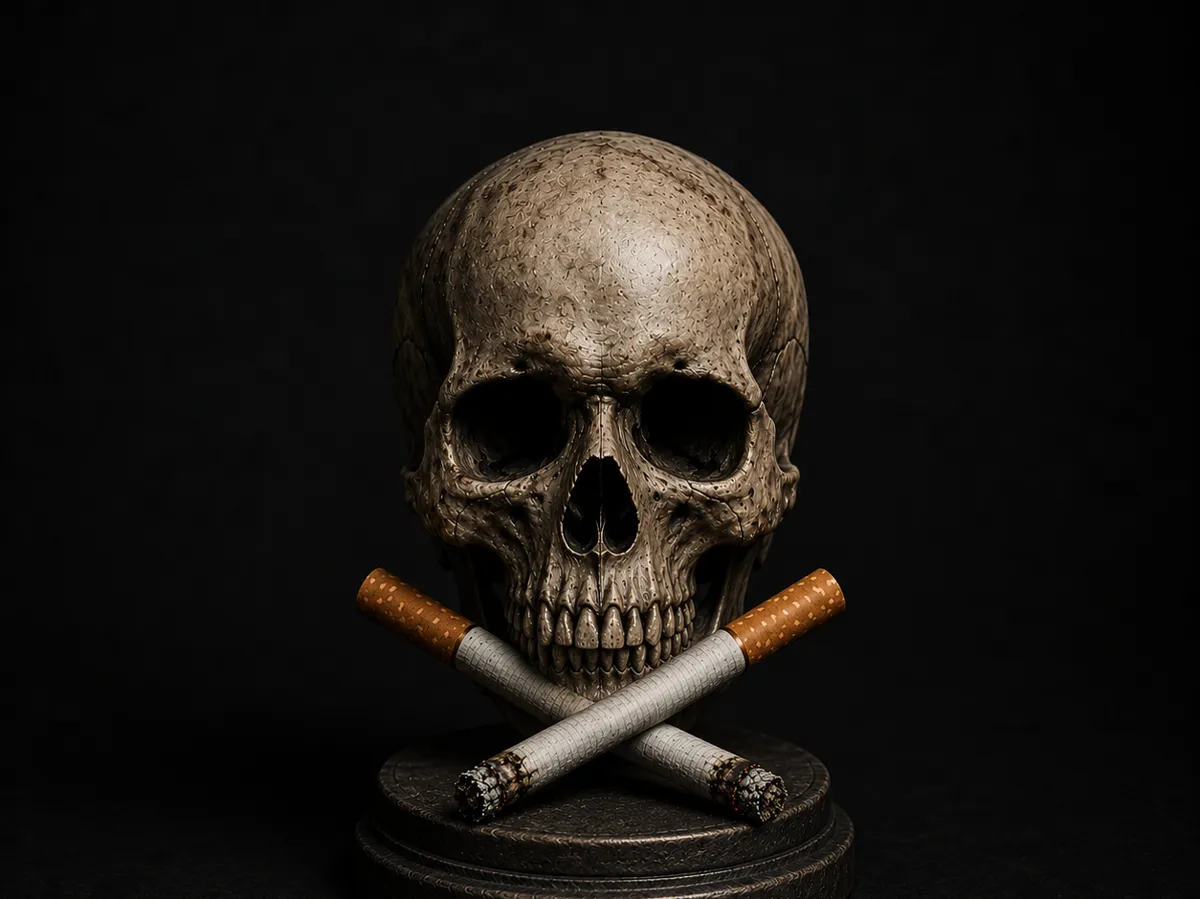 Skull No Smoking - Free 3D Print Model - MakerWorld