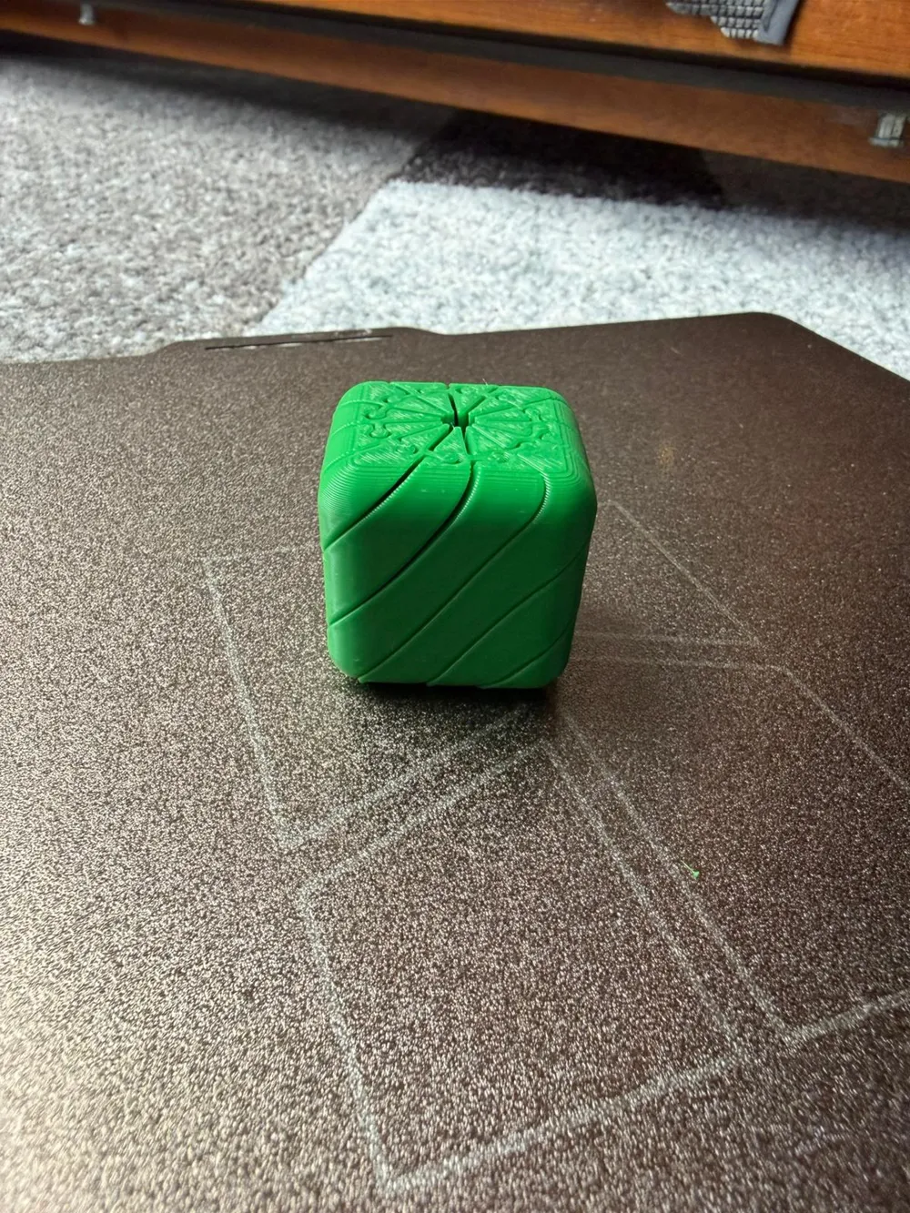 Twist Fidget Cube Small - Free 3D Print Model - MakerWorld
