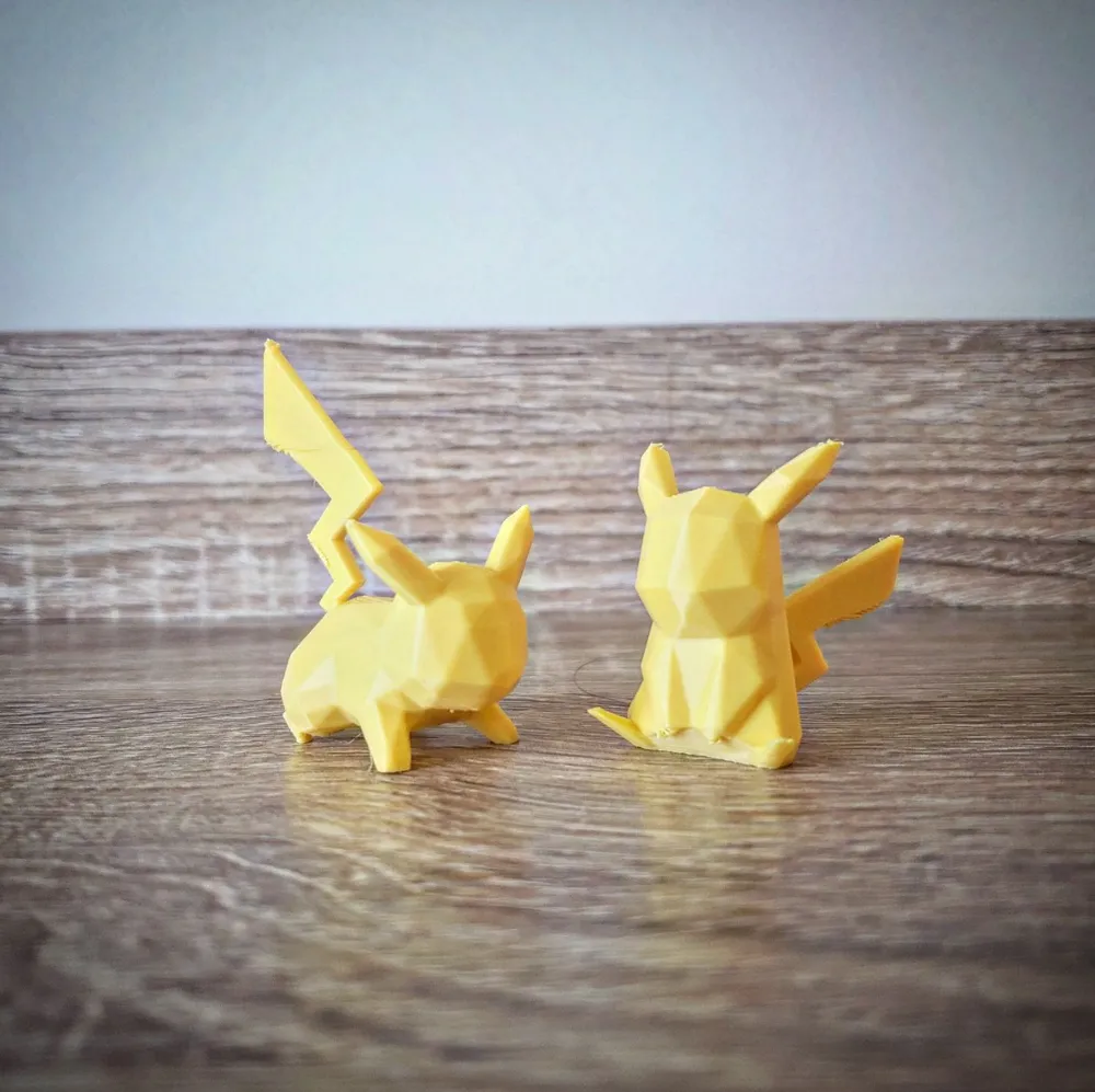 Pikachu attack - low poly (pokemon) by Jefflynn MakerWorld: Download ...