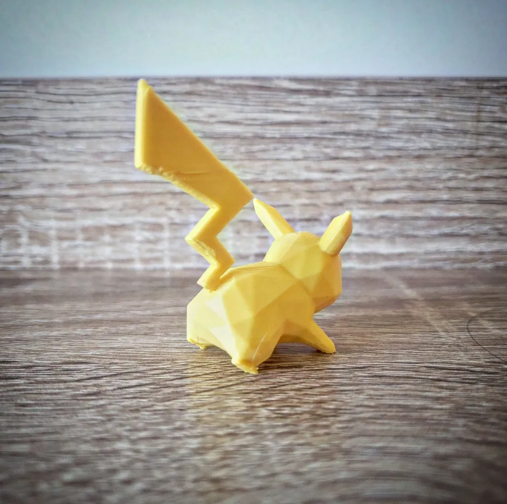 Pikachu attack - low poly (pokemon) by Jefflynn MakerWorld: Download ...