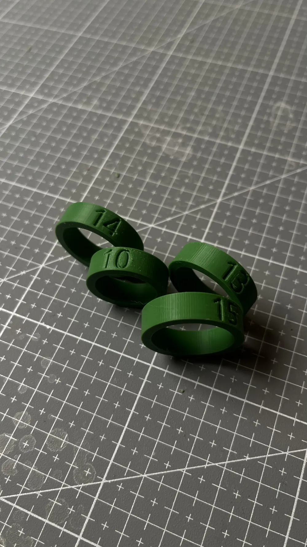 Oura Ring series 4 sizing rings - Free 3D Print Model - MakerWorld