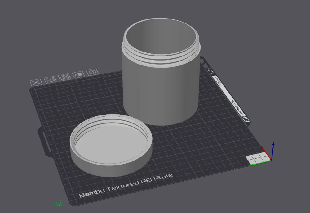 Minimalistic Storage Container - Free 3D Print Model - MakerWorld