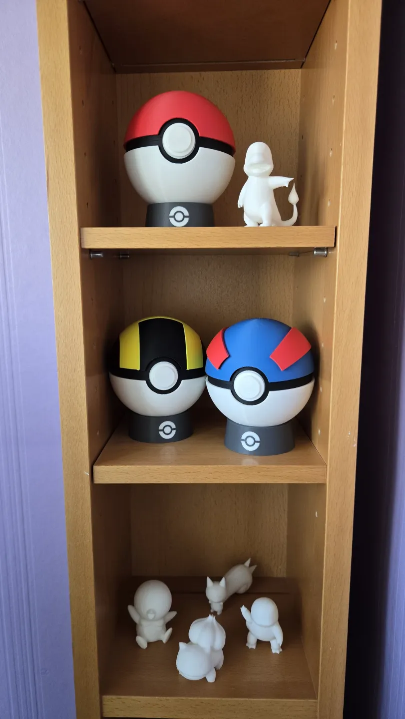 Pokémon Pokeball Stand - Free 3D Print Model - MakerWorld