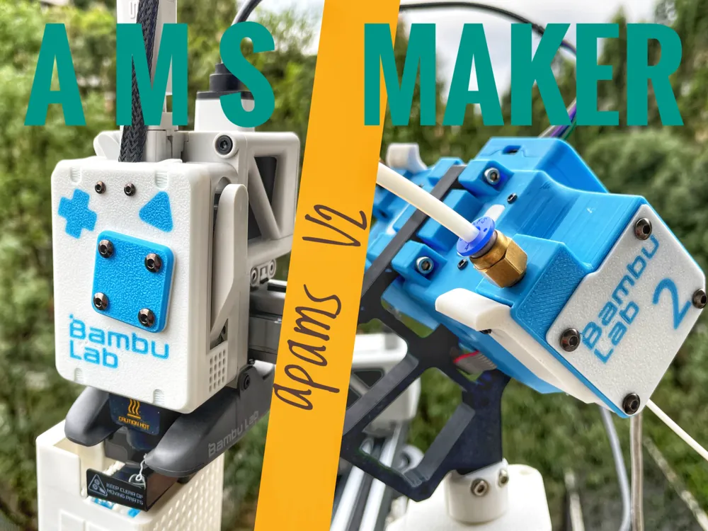 [DIY AMS] Hand-Crafted AMS APamcu by 划划划划水 - MakerWorld