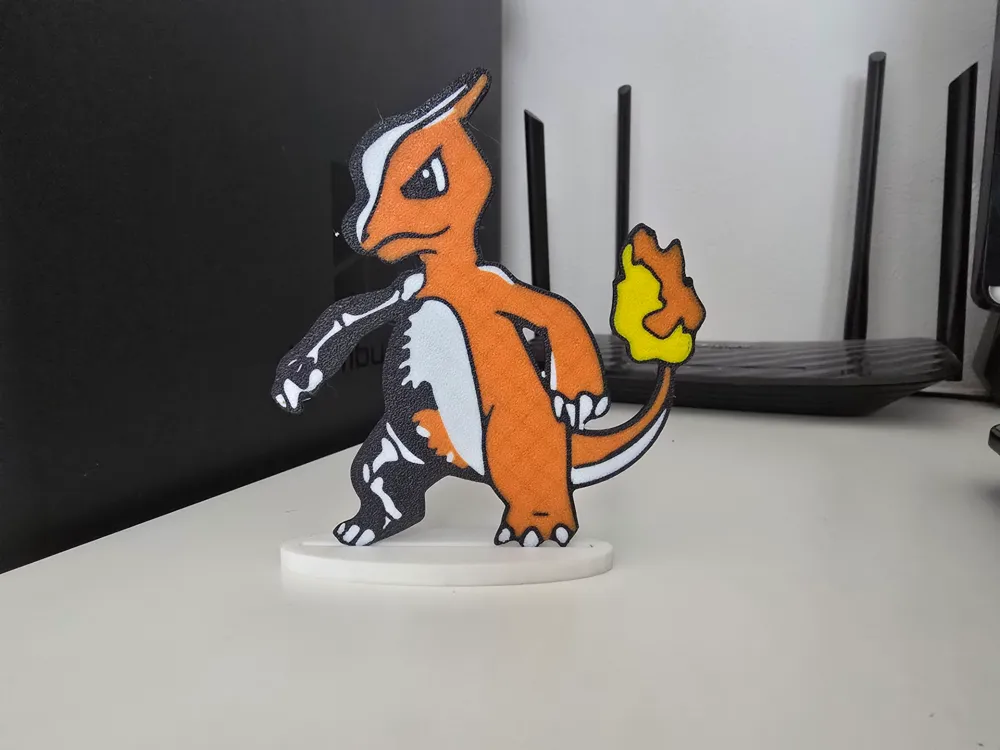 Charmander Skeleton by 3Devil - MakerWorld