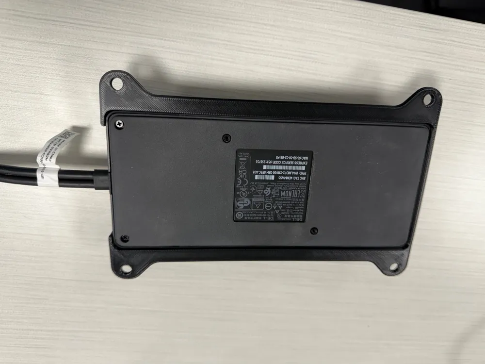 Dell WD19S Under Desk Holder & Drill Template by 3D By P MakerWorld ...