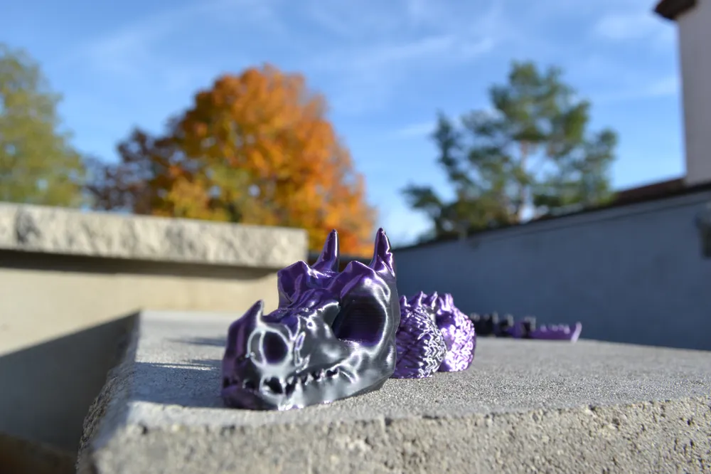 Flexi Death Dragon by 3D_Print_Lanzke MakerWorld: Download Free 3D Models