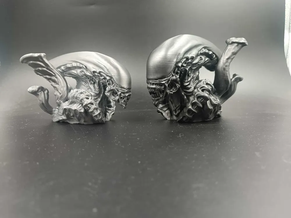 Busto de Alien Xenomorfo - Modelo de impresión 3D gratuito - MakerWorld
