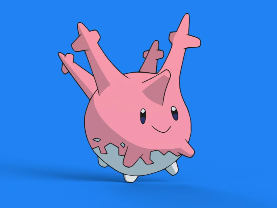 Corsola Wall Art by Sitsero - MakerWorld