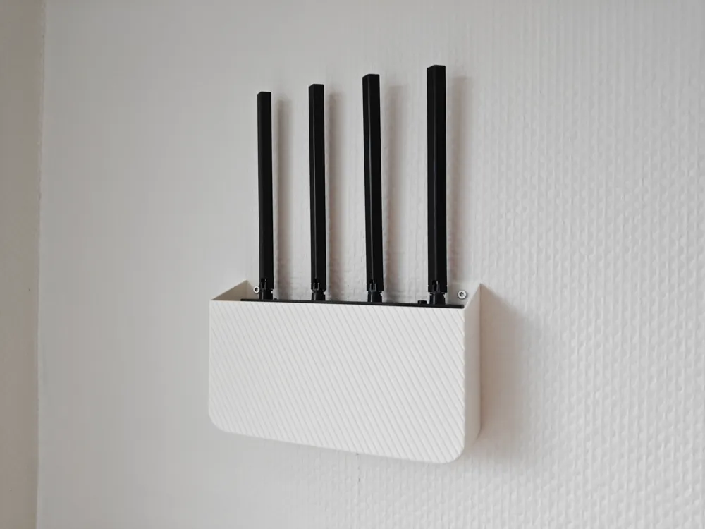 Wifi router wall mount holder/hider by FlugtN MakerWorld: Download Free ...