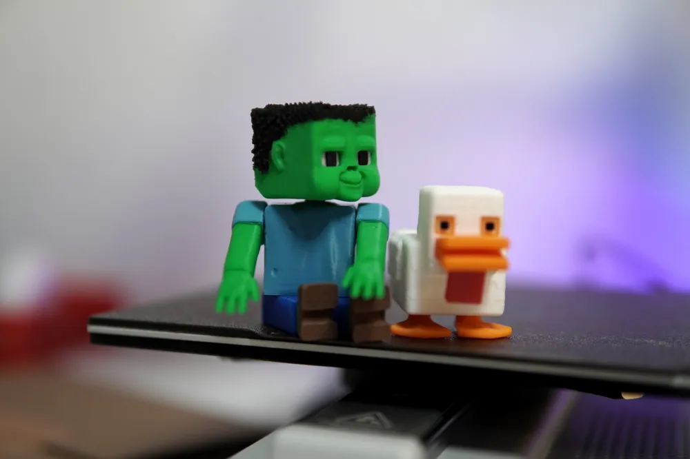 Chicken Jockey Minecraft by theStonefox MakerWorld: Download Free 3D Models