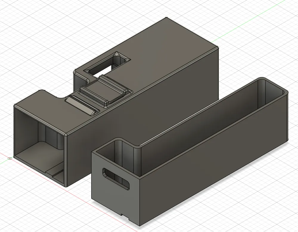 A1 Side Storage - now with optional handle! - Free 3D Print Model ...